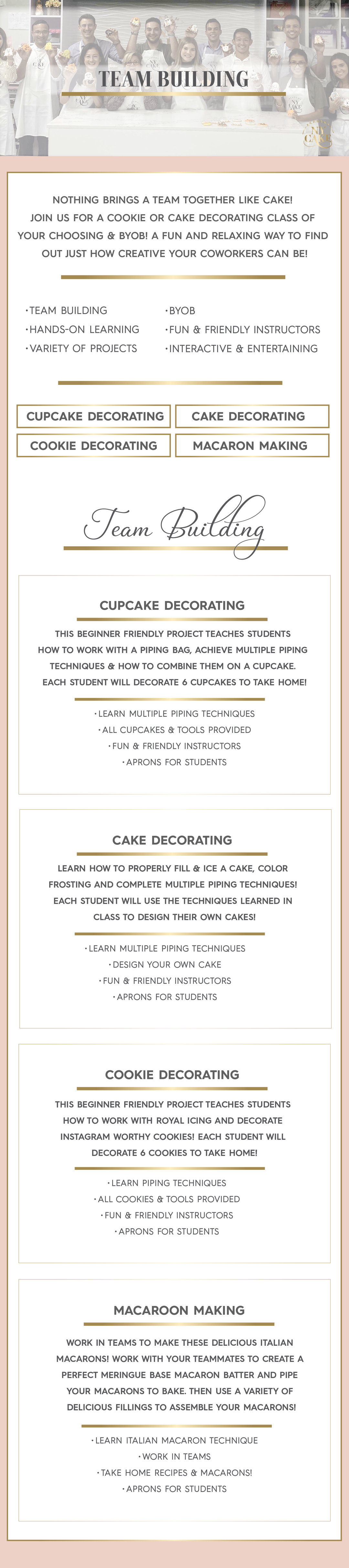 Corporate Parties & Team Building Events in NYC | NY Cake Academy ...